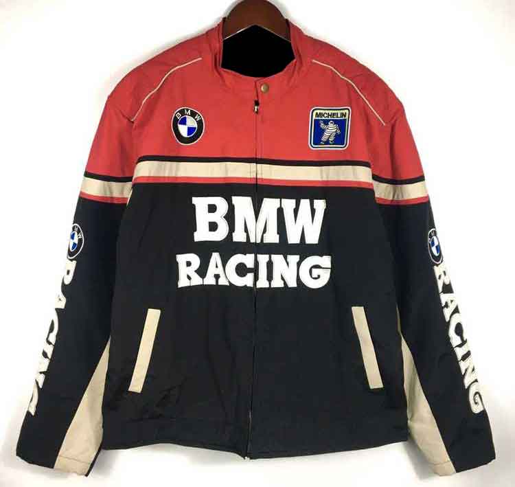 BMW Motorcycle Racing Textile Jacket - Moto Bike Jacket